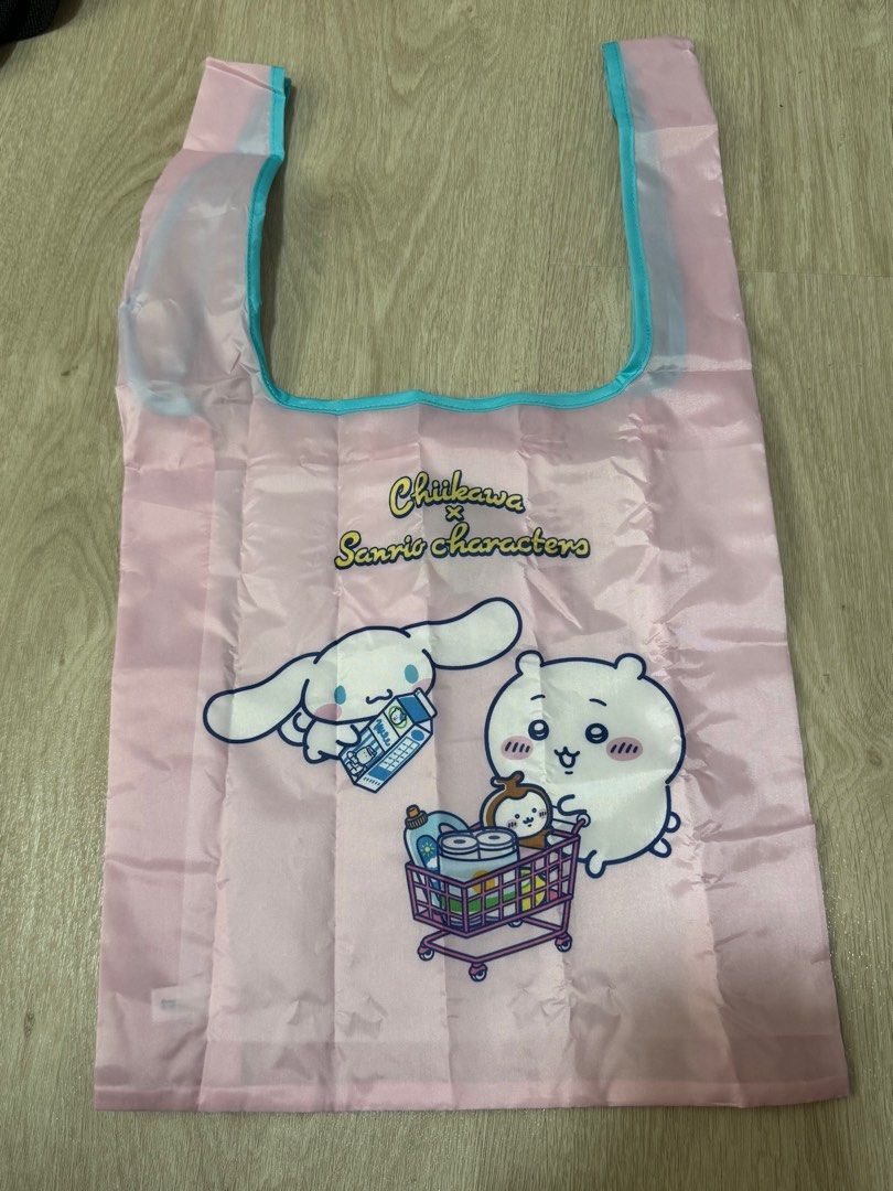 chiikawa sanrio reusable bag, Women's Fashion, Bags & Wallets, Purses ...