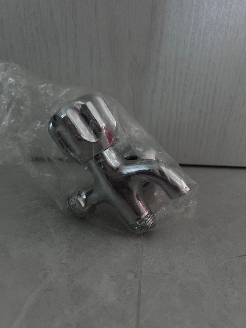 Chrome Dual Angle Valve 2-way, Furniture & Home Living, Bathroom ...