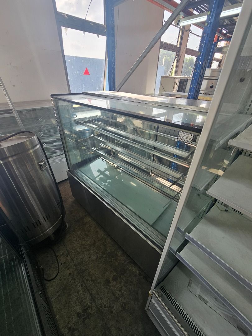 Clearance stock Promotion🥳🥳 CAKE SHOWCASE 2,3,4,5 ft DISPLAY CHILLER ...