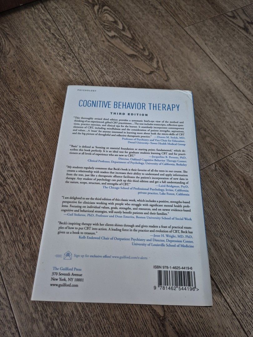 Cognitive Behavior Therapy: Basics and Beyond (3rd Edition), Hobbies ...