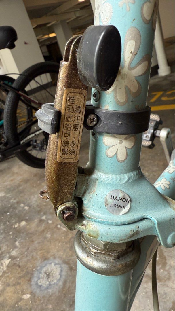 Dahon Folding Bike - Light Blue, Sports Equipment, Bicycles & Parts ...