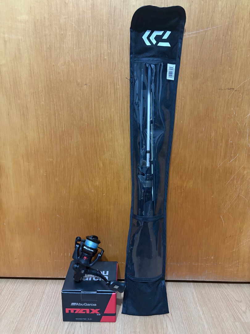 Daiwa Fishing Rod and Abu Garcia Max STX Reel Combo, Sports Equipment ...