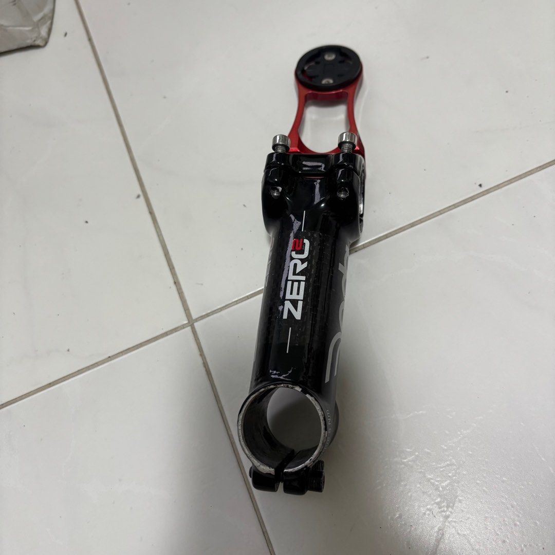 Deda Zero2 Carbon Bike Stem with Garmin Mount, Sports Equipment ...