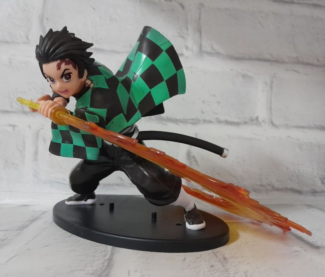 Demon Slayer Anime Figures - Tengen Uzui + Akaza, Hobbies & Toys, Toys ...