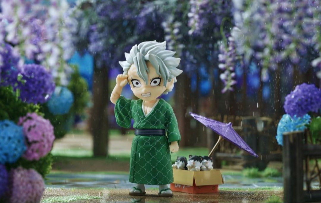 Demon slayer Rainy Season / Plum Rain Ultrizon Blind Box, Hobbies ...