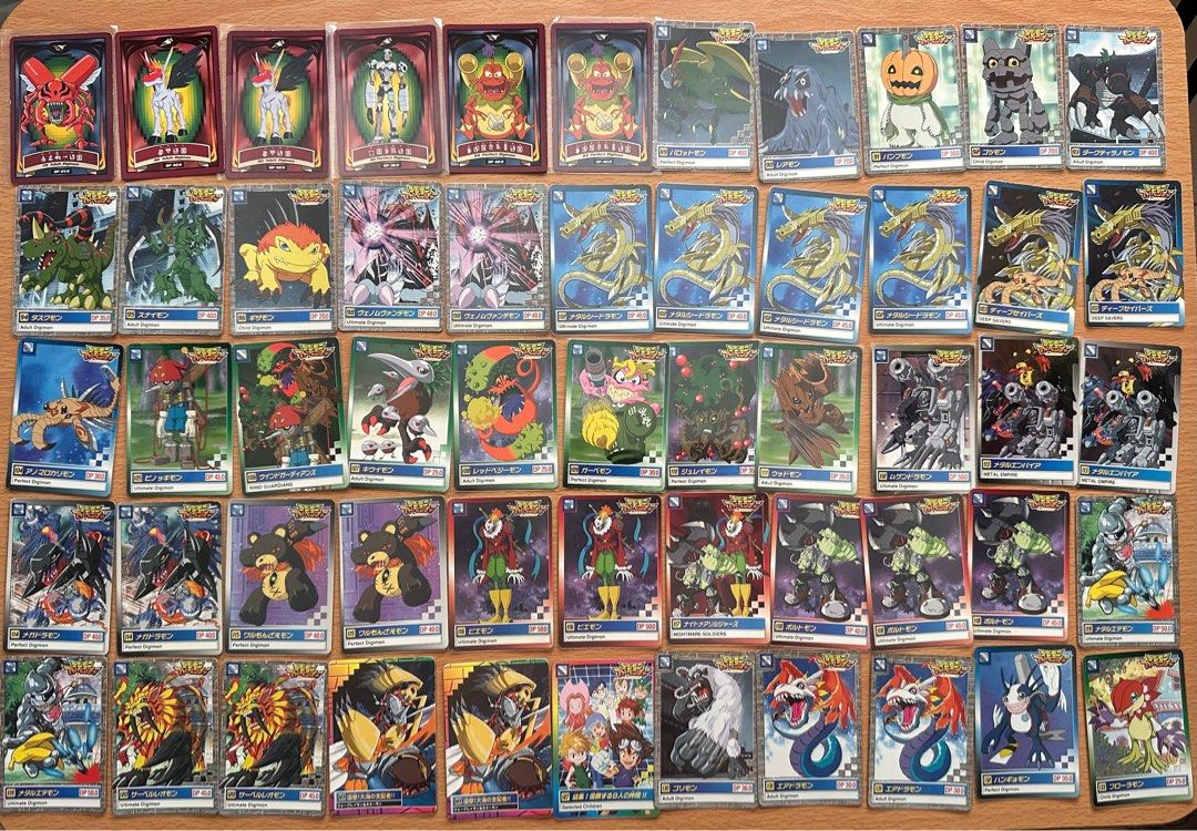 Digimon Adventure 01 Carddass, Hobbies & Toys, Toys & Games on Carousell