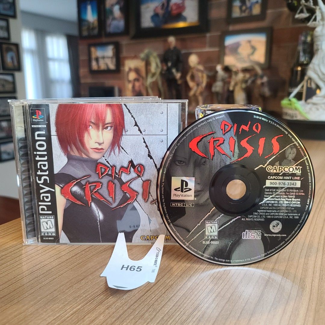 Dino Crisis [Sony PlayStation 1] Black Label PS1, NTSC/U, Pre-owned w ...