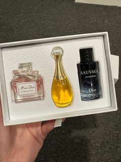 DIOR SET 4IN1 (4X30ML) GOLD BOX, Beauty & Personal Care, Fragrance ...