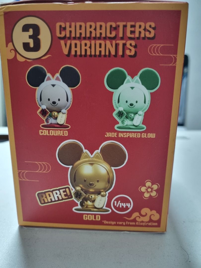 Disney Fortune Series Wave 1 Blind Box Collectible Figure, Hobbies ...