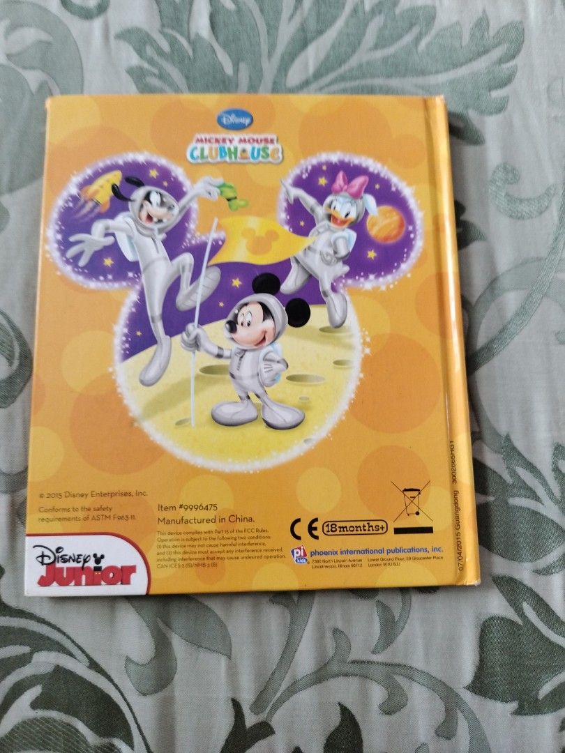 Disney Junior Mickey Mouse Clubhouse Look and Find Book, Hobbies & Toys ...