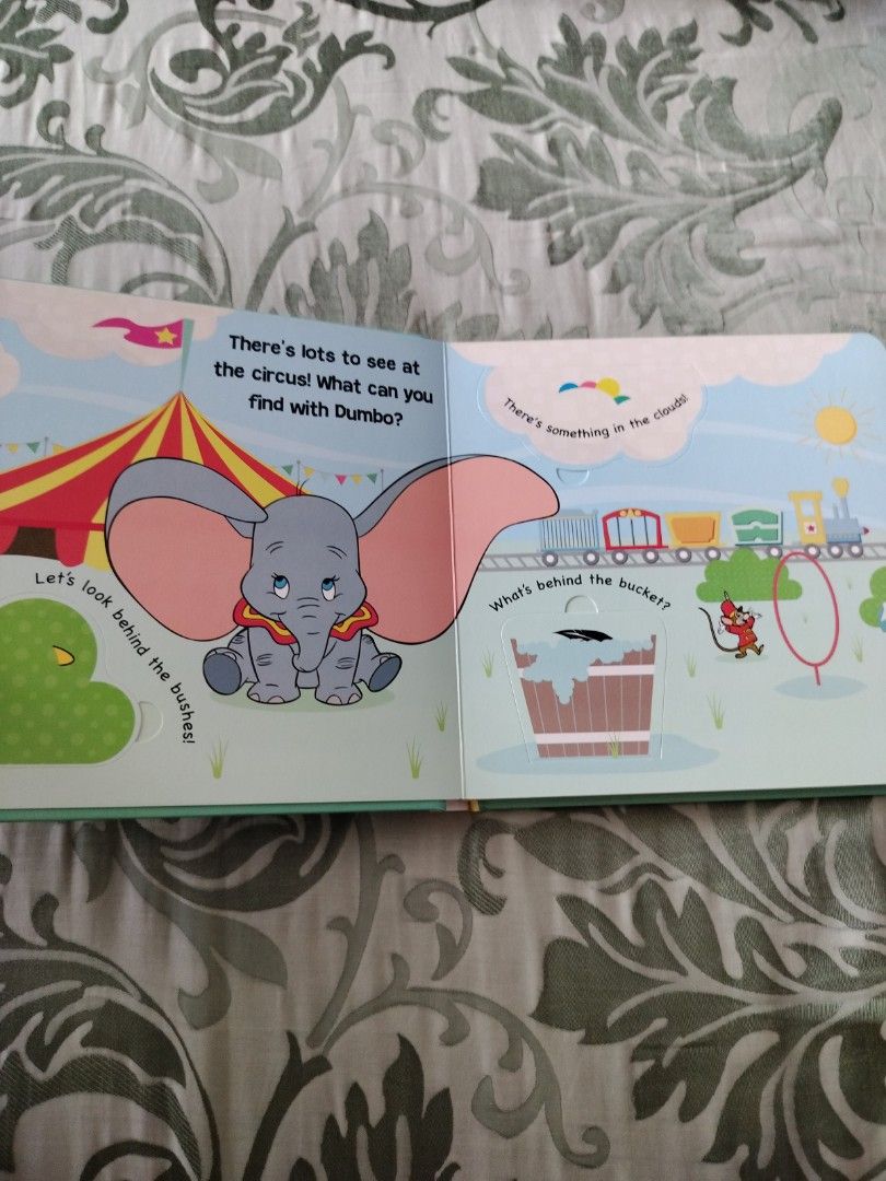 Disney My First Lift the Flaps Hard cover Book, Hobbies & Toys, Books ...