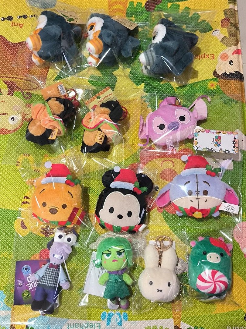 Disney Tsum Tsum Plushie Keychains - Various Characters, Hobbies & Toys ...