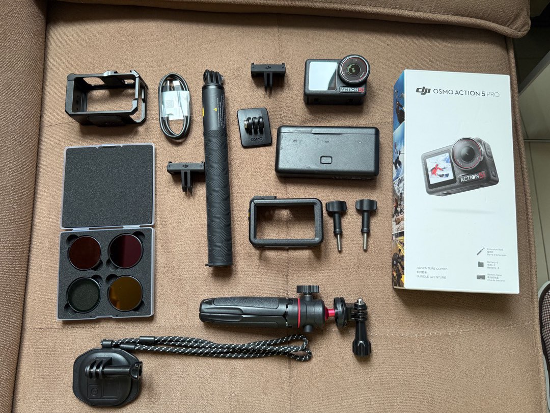 DJI Osmo Action 5 Pro Adventure Combo, Photography, Cameras on Carousell