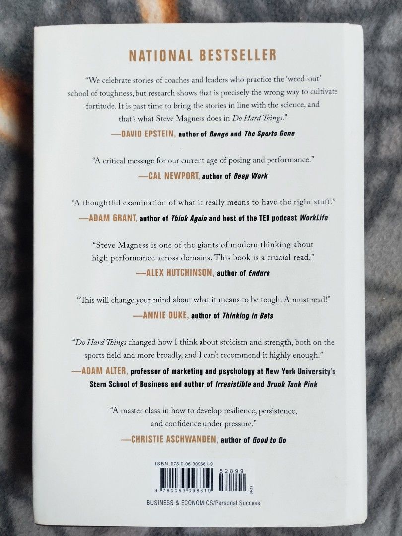 DO HARD THINGS (HARDBOUND) BY STEVE MAGNESS, Hobbies & Toys, Books ...