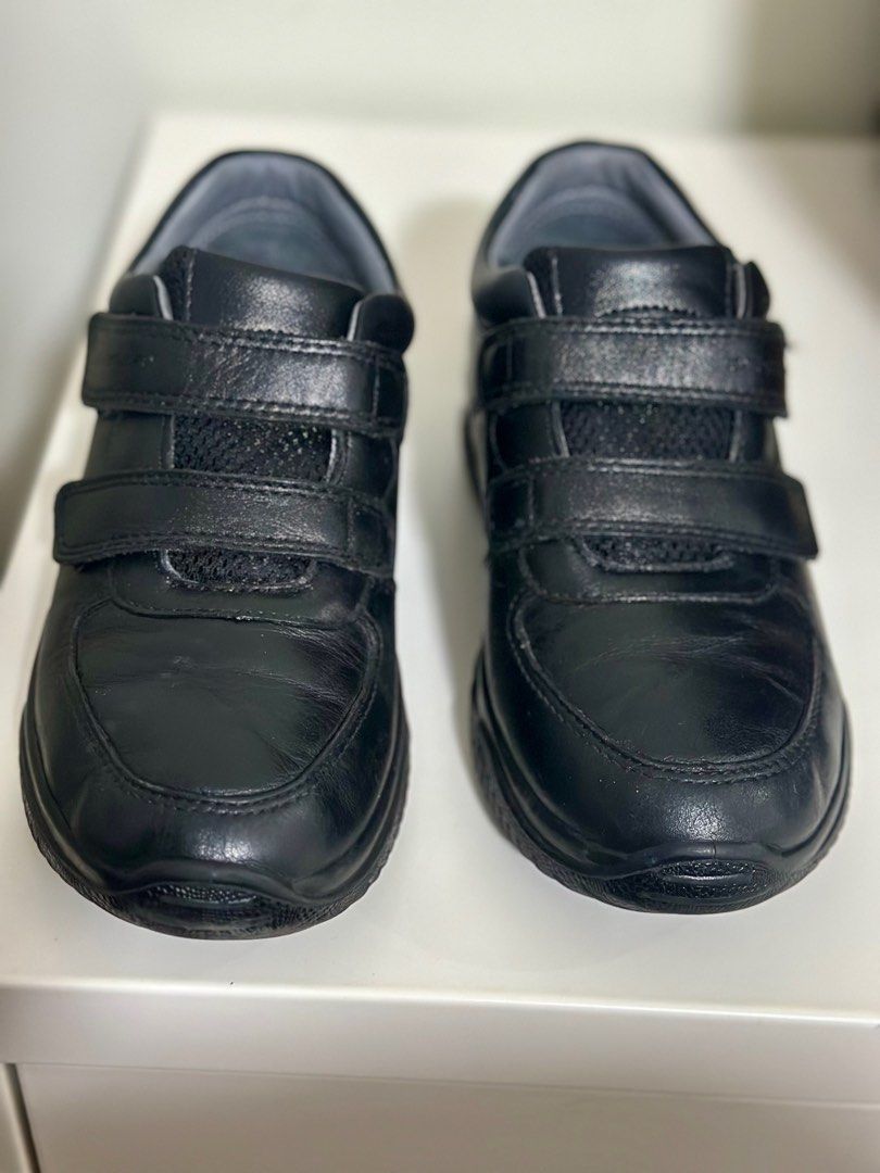 Dr. Kong Black Velcro Shoes - school shoes, Babies & Kids, Babies ...