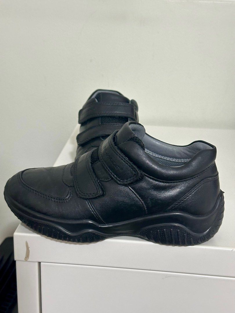 Dr. Kong Black Velcro Shoes - school shoes, Babies & Kids, Babies ...