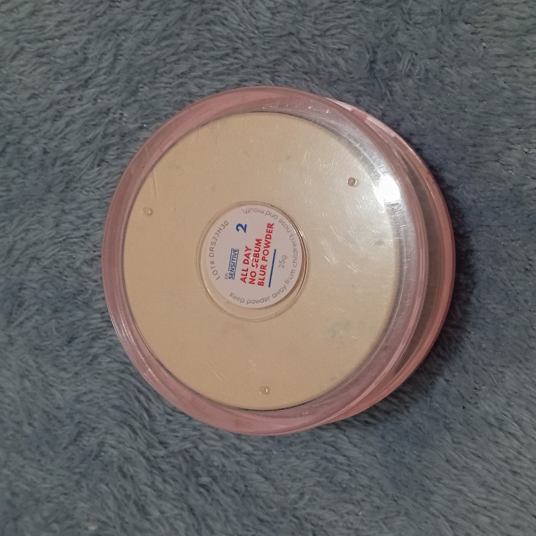 Dr. Sensitive All Day No Sebum Blur Powder, Beauty & Personal Care ...