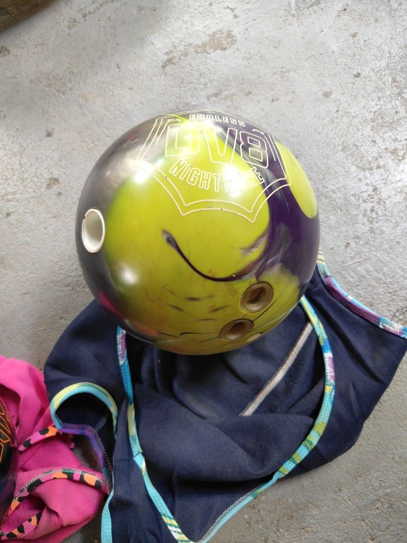 DV8 Endless Nightmare Bowling Ball, Sports Equipment, Sports & Games ...