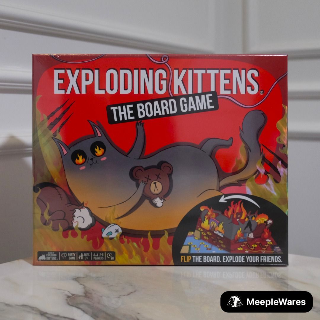 Exploding Kittens: The Board Game (2025) (GENUINE), Hobbies & Toys ...