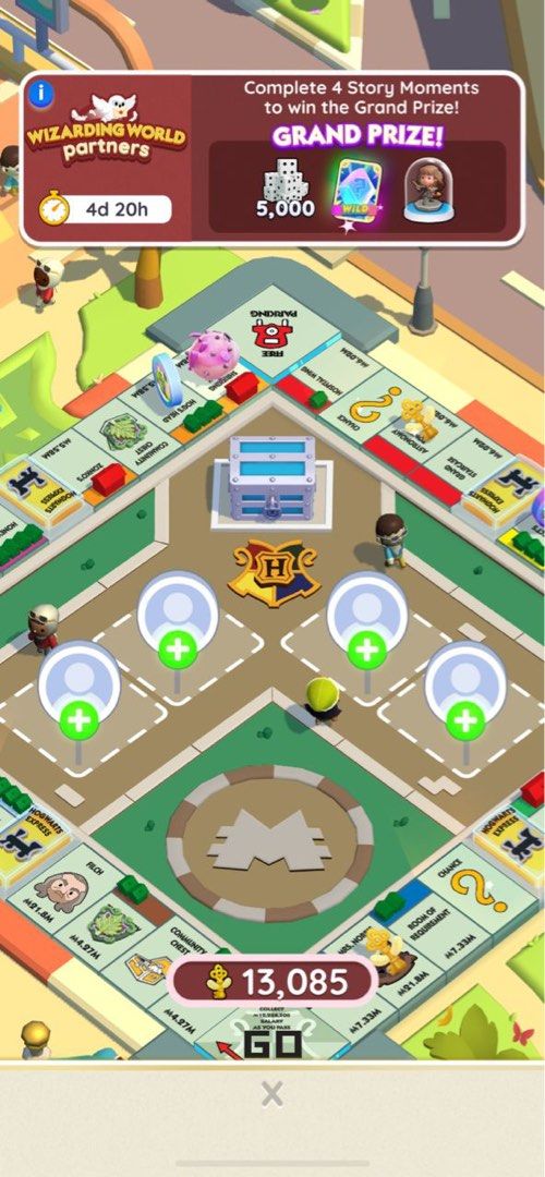 Fast 💨 Wizarding partner event monopoly go car slot, Hobbies & Toys ...