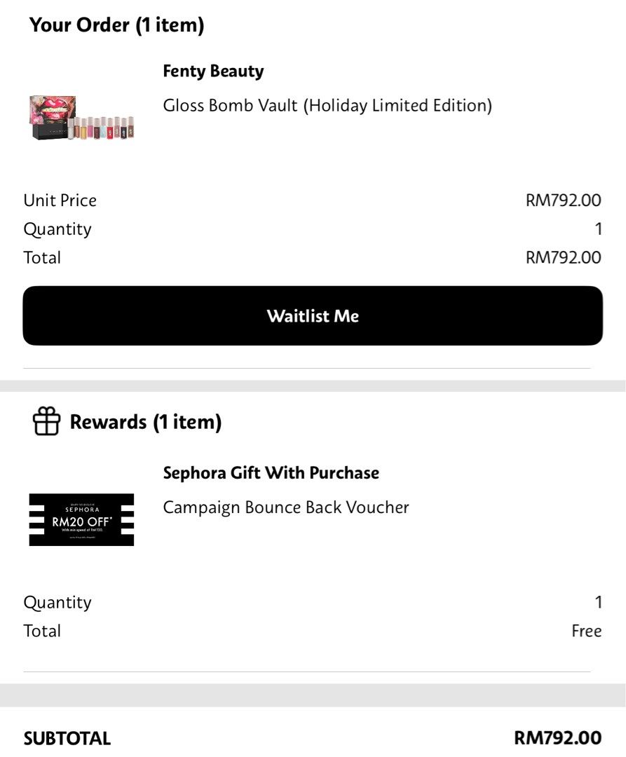 Fenty Beauty Gloss Bomb Heat Lip Luminizer, Beauty & Personal Care ...