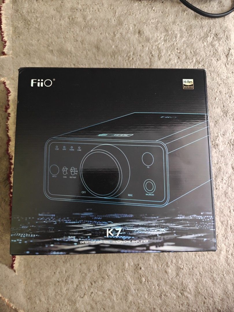 FiiO K7 Desktop DAC and Headphone Amplifier, Audio, Soundbars, Speakers ...