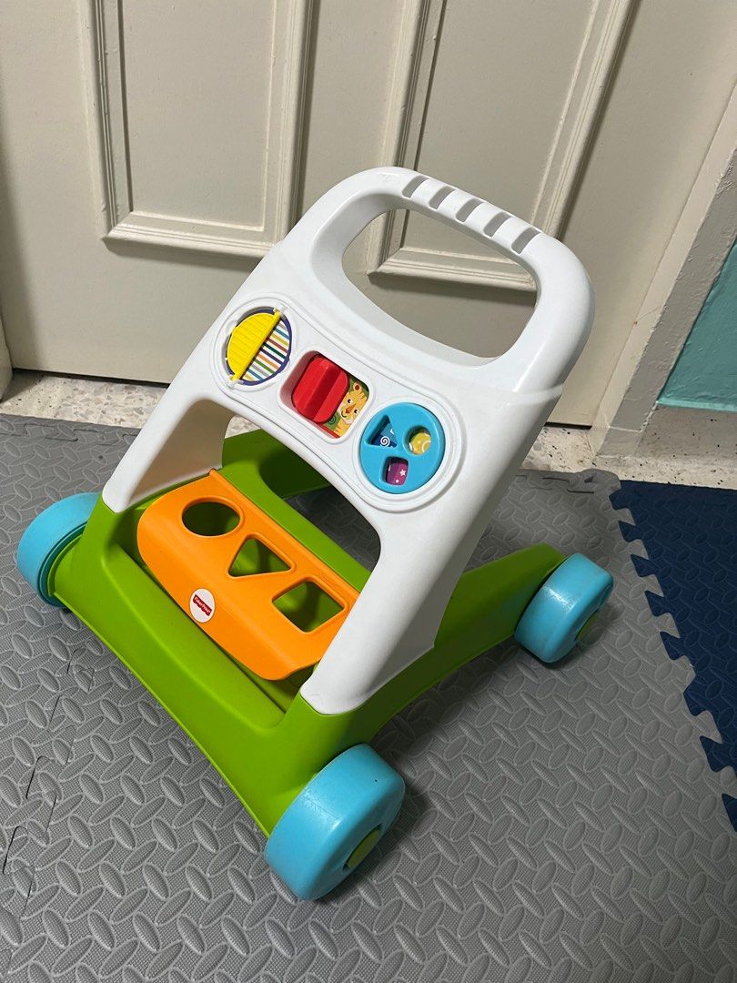 Fisher-Price Baby Walker - Shape Sorter, Babies & Kids, Infant Playtime ...