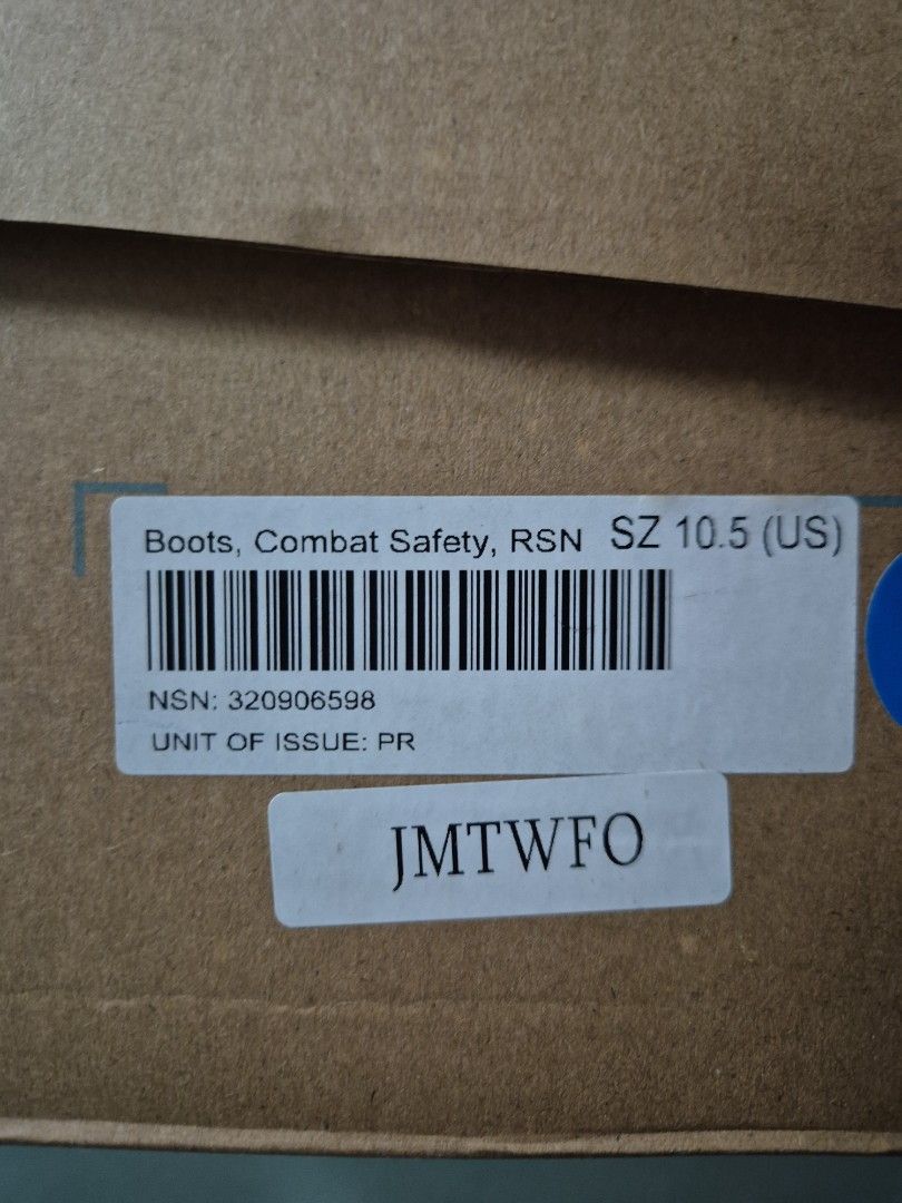 Frontier RSN combat Safety Boots - Brand New, Men's Fashion, Footwear ...