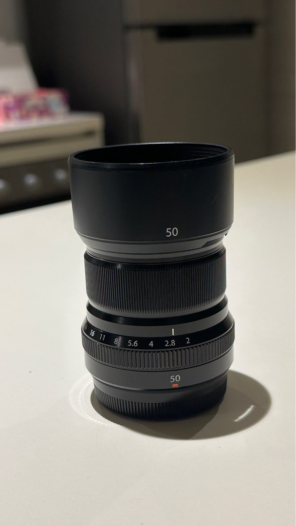 Fujifilm XF 50mm f/2 R WR Lens (Haoge Square Hood + Nisi UV Filter ...