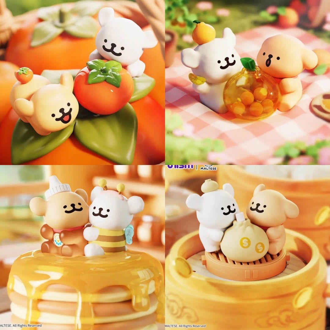 CNY Funism Maltese Lucky Paws Series Blind Box / FULL SET / CONFIRMED ...