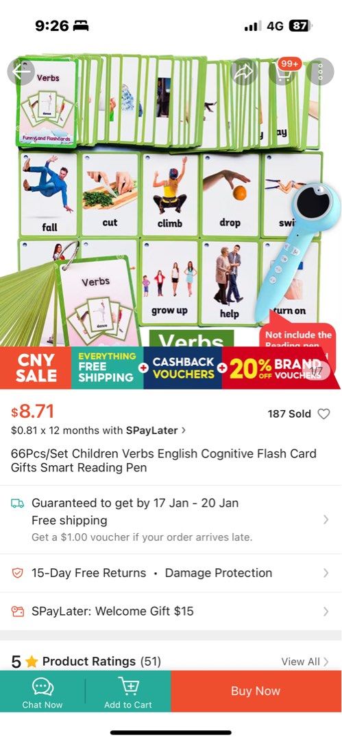 FunnyLand Flashcards - Gestures, Verbs, Daily Routines, Adjectives ...