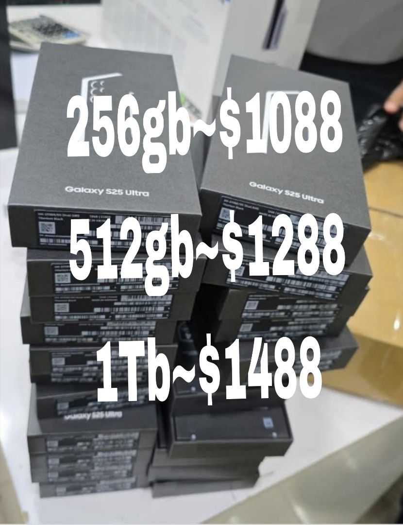 Galaxy S25 Ultra 5G 512GB Titanium Black, Mobile Phones & Gadgets ...