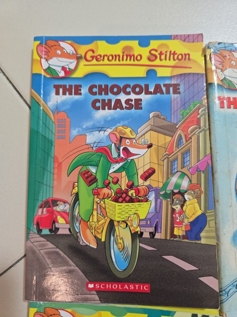 Geronimo Stilton Book Set, Hobbies & Toys, Books & Magazines, Children ...