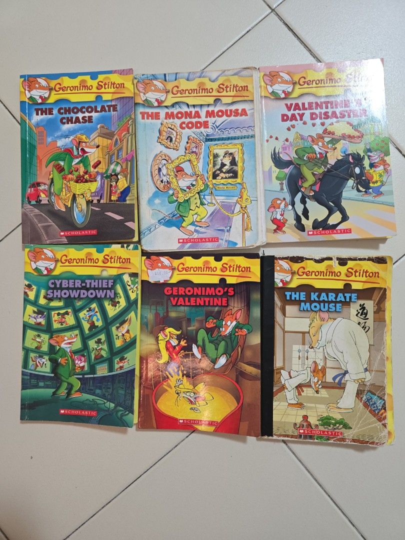 Geronimo Stilton Book Set, Hobbies & Toys, Books & Magazines, Children ...