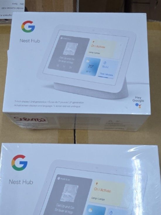 Google Nest Hub 7inch Display 2nd Gen, 家庭電器, 其他家庭電器 - Carousell