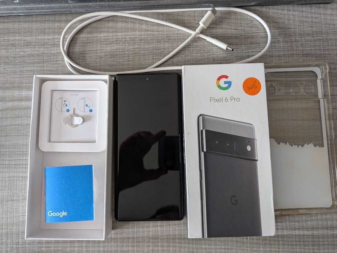 Google Pixel 6 Pro Stormy Black 256GB, Mobile Phones & Gadgets, Mobile ...