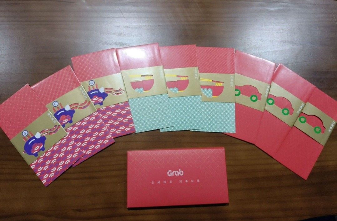 Grab Ang Pao Packets - New, Hobbies & Toys, Occasions & Party Supplies ...