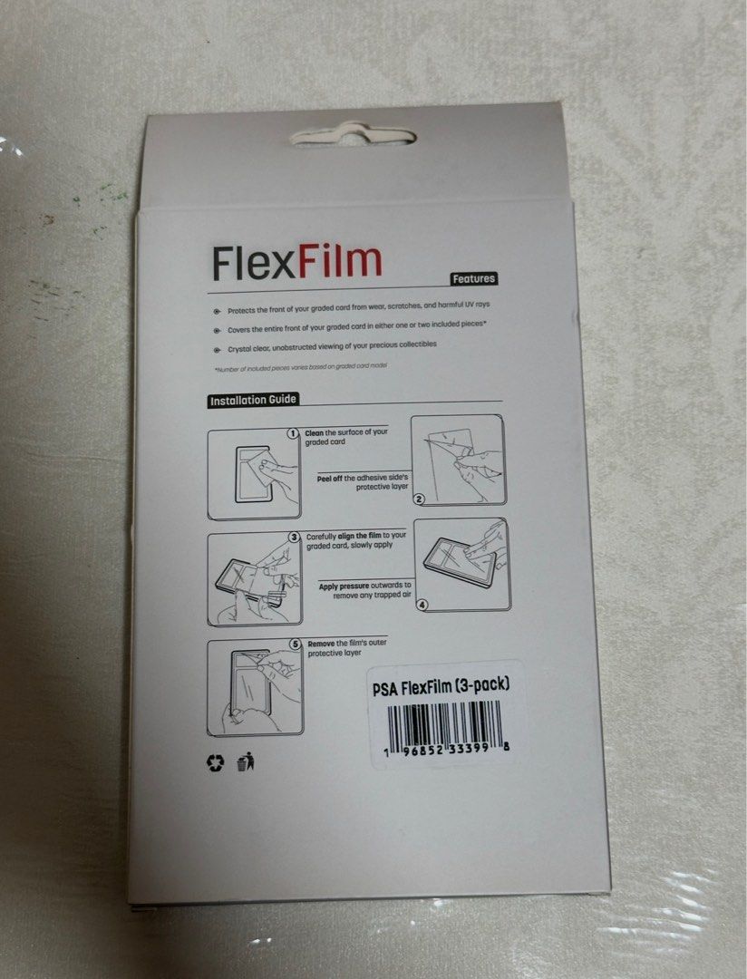 GradedGuard FlexFilm (3-pack) for PSA 10 Graded Cards Pokemon One Piece ...