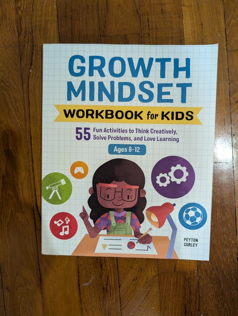 Growth Mindset Workbook for Kids (Ages 8-12), Hobbies & Toys, Books ...
