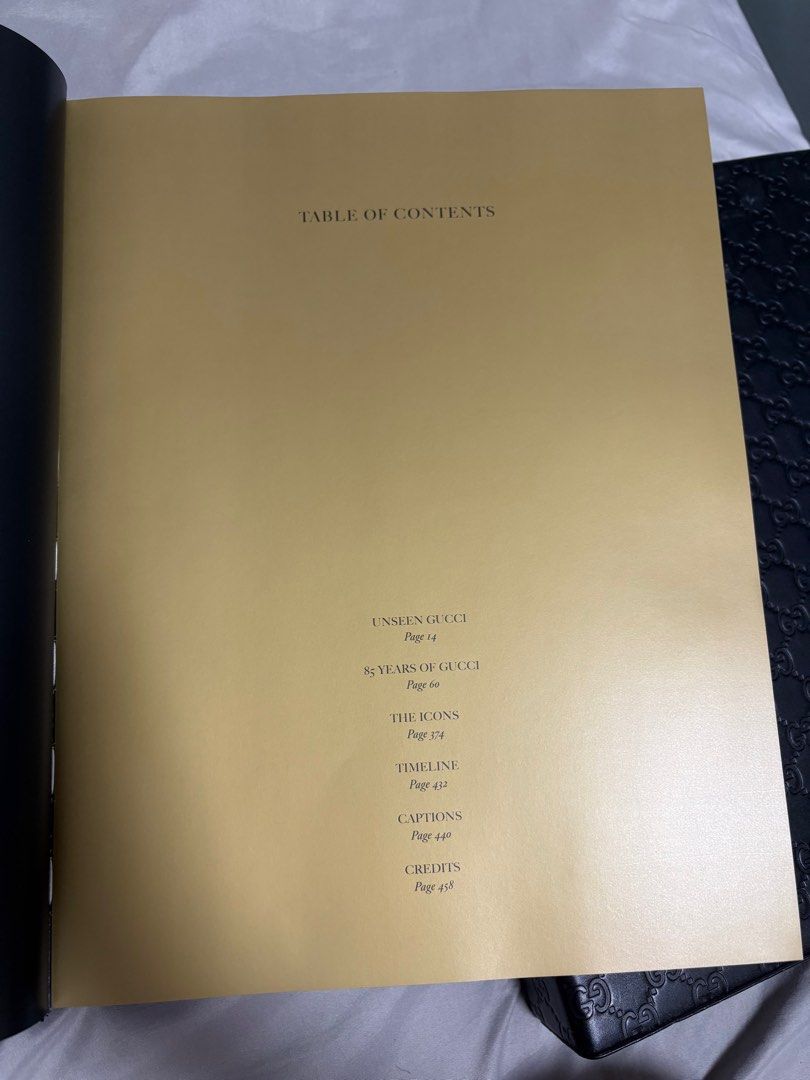Gucci 85 Years 2026 Limited Edition Coffee Table Book, Everything Else ...