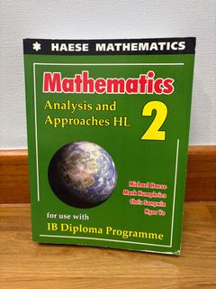 Haese Mathematics Analysis and Approaches HL 2 Textbook, Hobbies & Toys ...