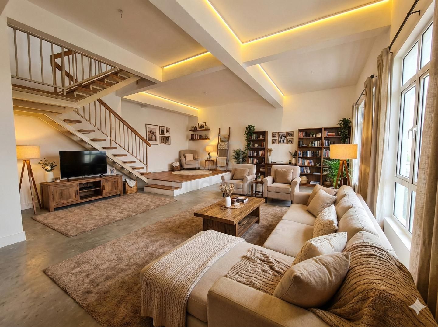 Half Way Renovated 2 Sty Terrace Big Size Perkota Bukit Baru Infineon ...