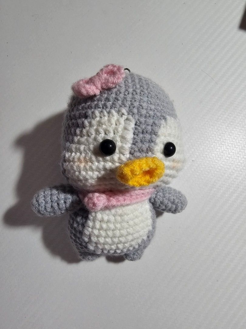 Handmade Crochet Penguin Plushie, Hobbies & Toys, Stationery & Craft ...