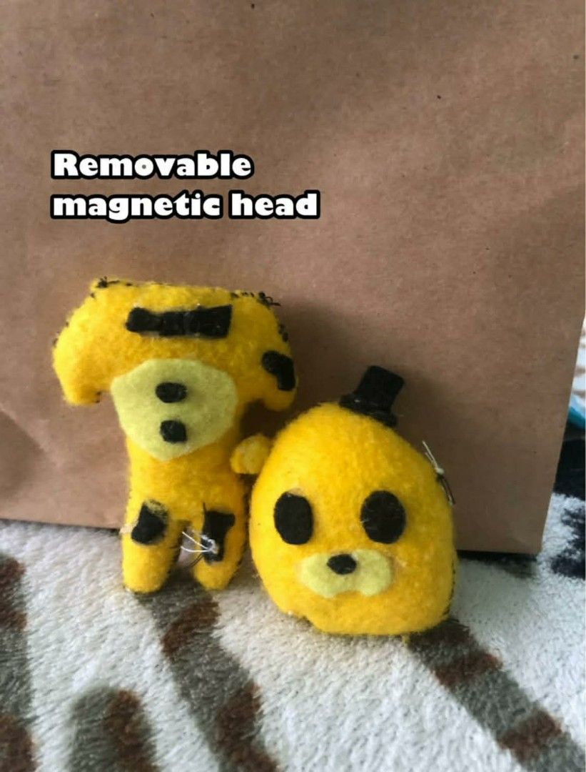 Handmade Soft Felt Plushies (FNAF/Five nights at Freddy's, OMORI ...