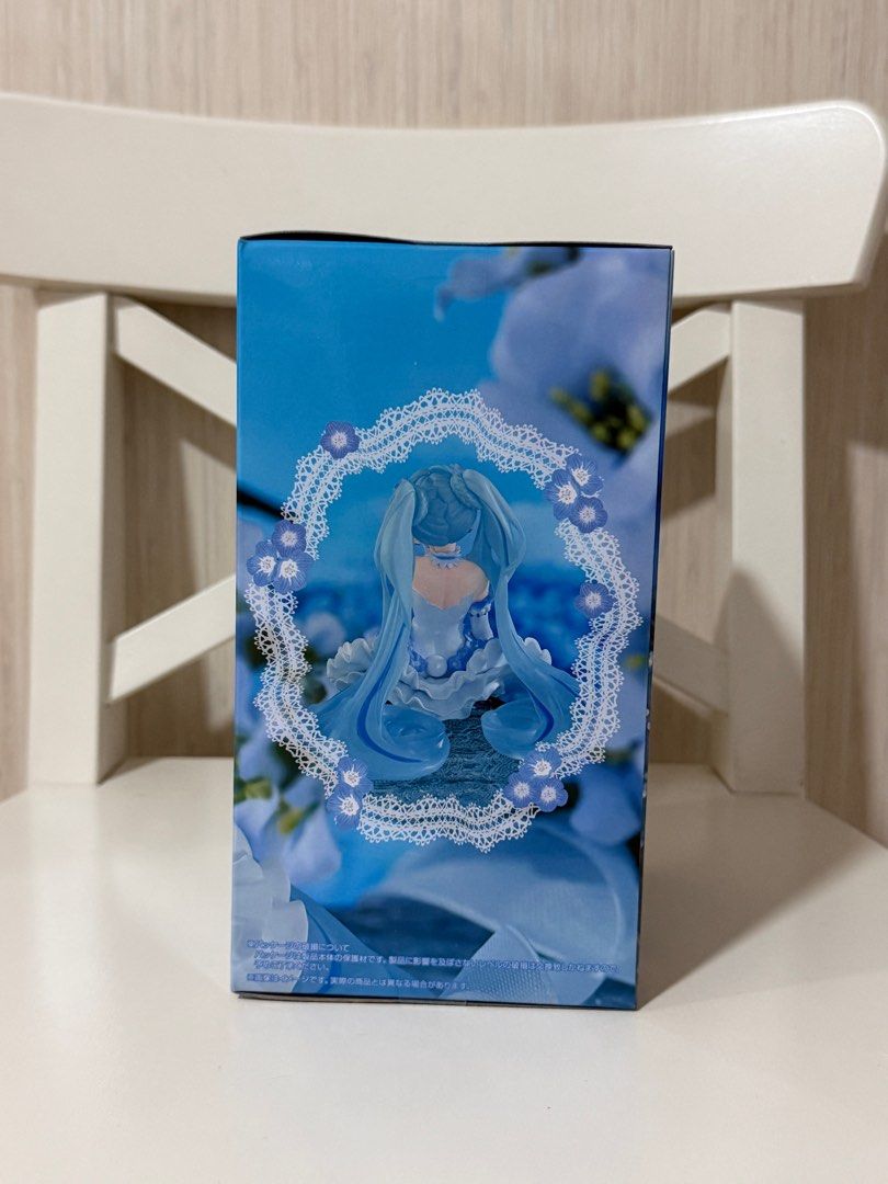 Hatsune Miku Flower Fairy Nemophila Noodle Stopper Figure - Furyu ...