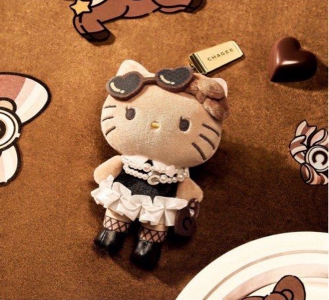 Hello Kitty x Chagee Plush Doll, Hobbies & Toys, Toys & Games on Carousell