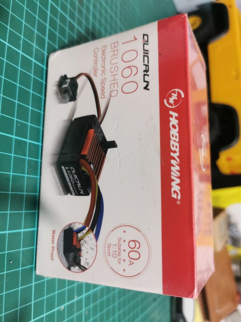 Hobbywing Quicrun 1060 Brushed ESC, Hobbies & Toys, Toys & Games on ...