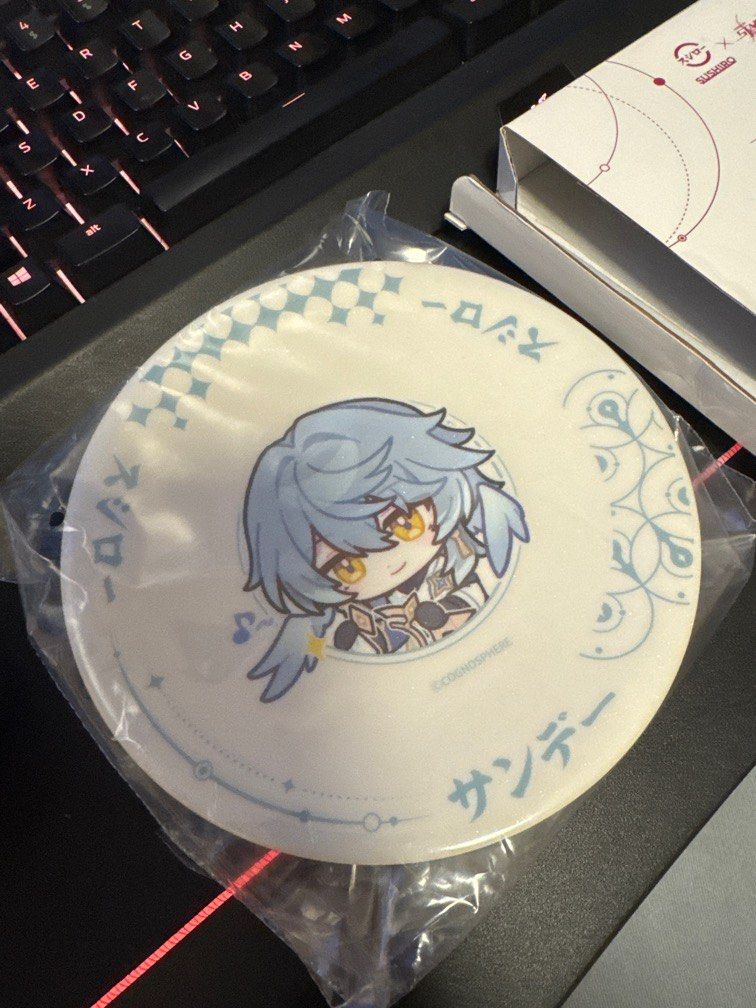 Honkai Star Rail x Sushiro Plate - Sunday, Hobbies & Toys, Memorabilia ...