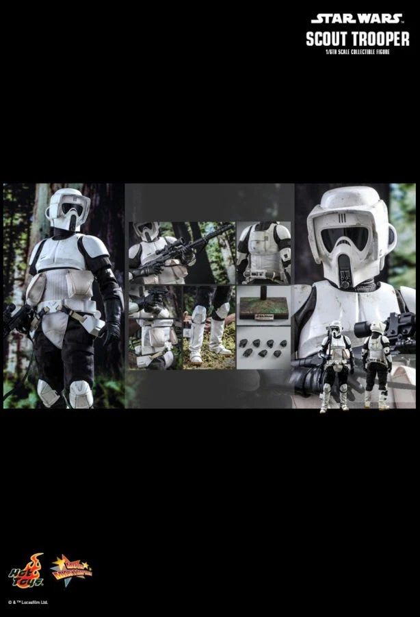Hot Toys Star Wars Scout Trooper 1/6 Scale Figure, Hobbies & Toys, Toys ...