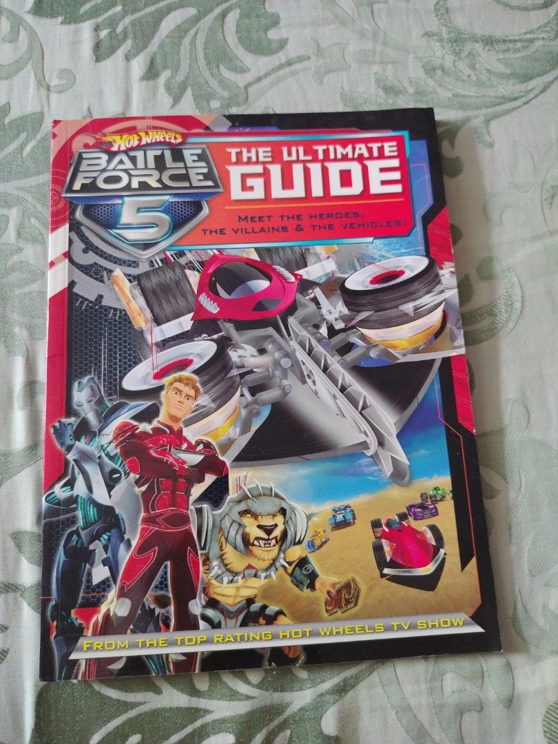 Hot Wheels Battle Force 5 Ultimate Guide Book, Hobbies & Toys, Toys ...